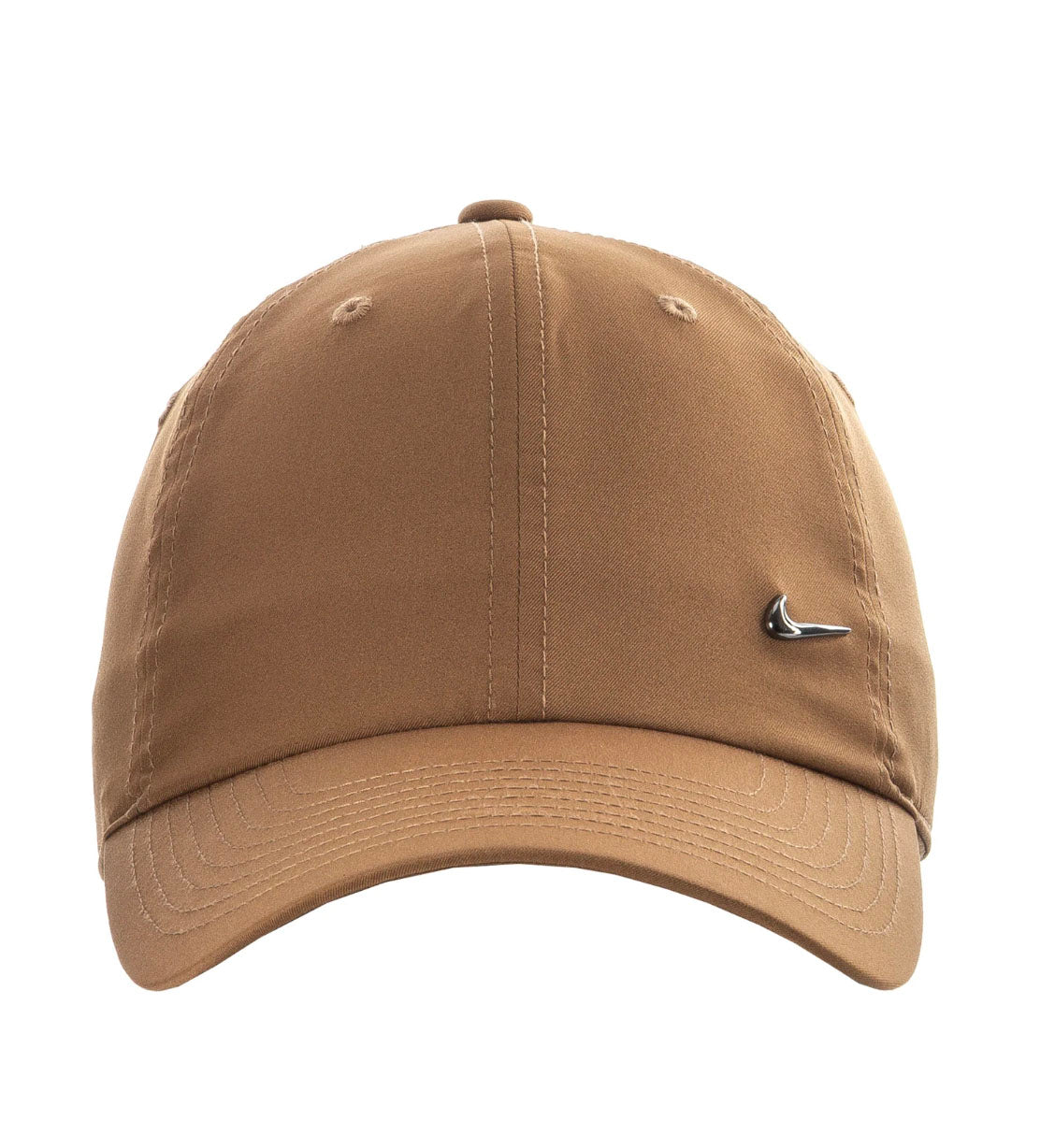 Nike Dri-FIT Club Metal Swoosh Cap “Mosswood Brown/Metallic Black ...
